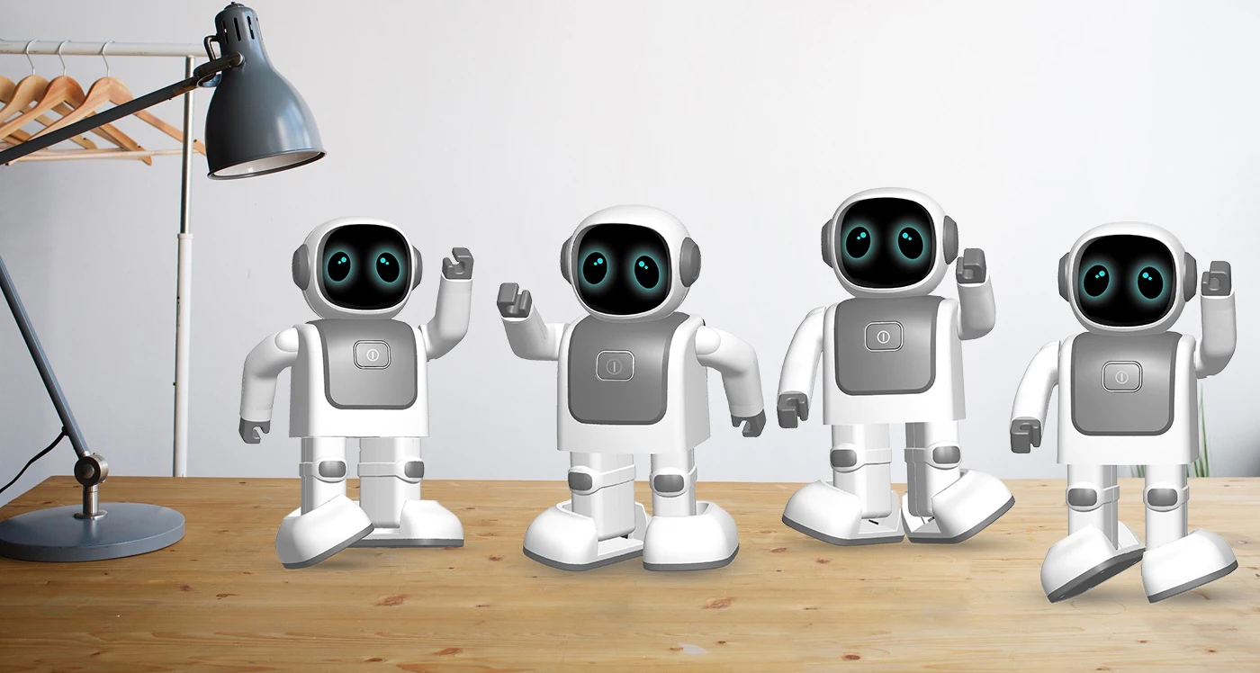 Innovation Bluetooth Mini Speaker App Programmable Dancing Spaceman ...