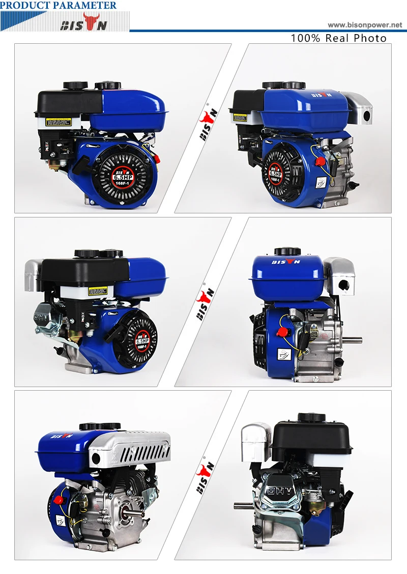 Motor Bison Gasoline Powerful Mini Engine Robin Small Propane 168f ...
