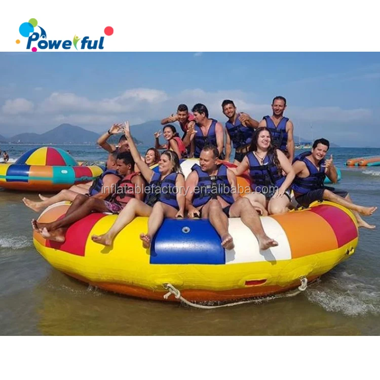 Towabale Water Toys Inflatable Disco Boat for Sea Games