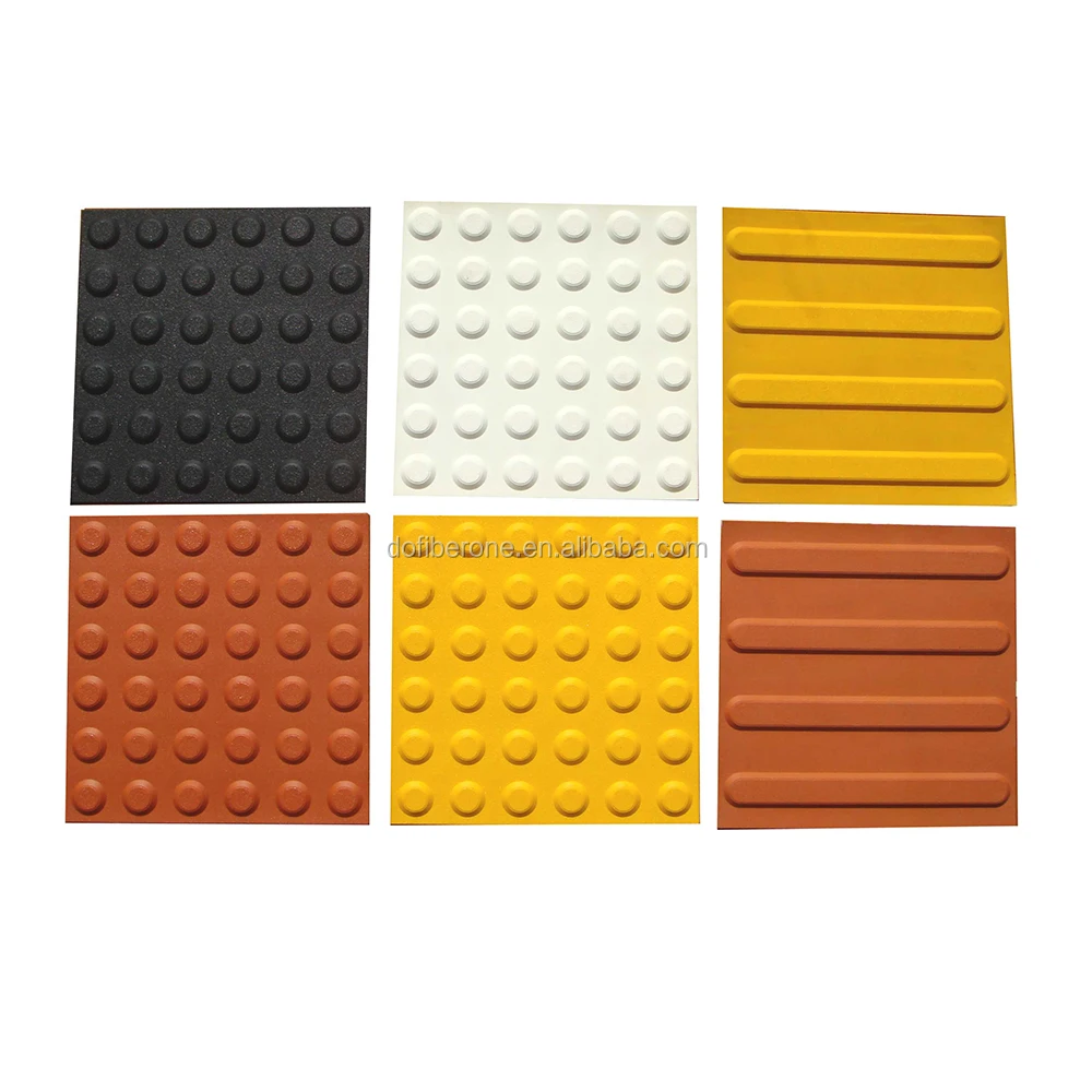 Durable USA Standard Fibreglass SMC Tactile Warning Tiles