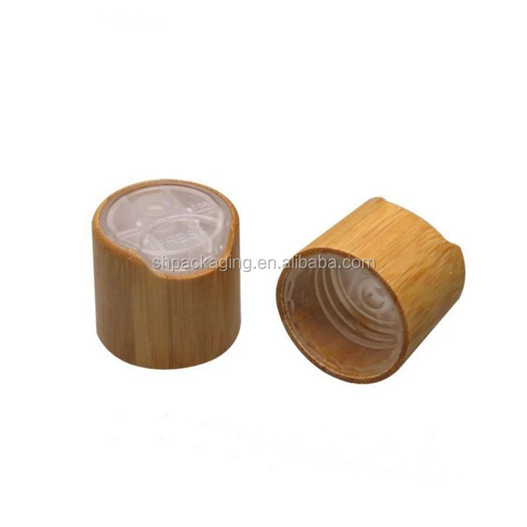 Bamboo Wooden Bottle Cap 24/410 - Sustainable & Stylish