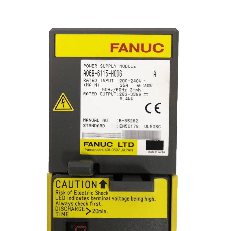 New Original Fanuc Servo Drive Amplifier A06b-6115-h006 - Buy A06b-6115-h006 Fanuc New Original ...