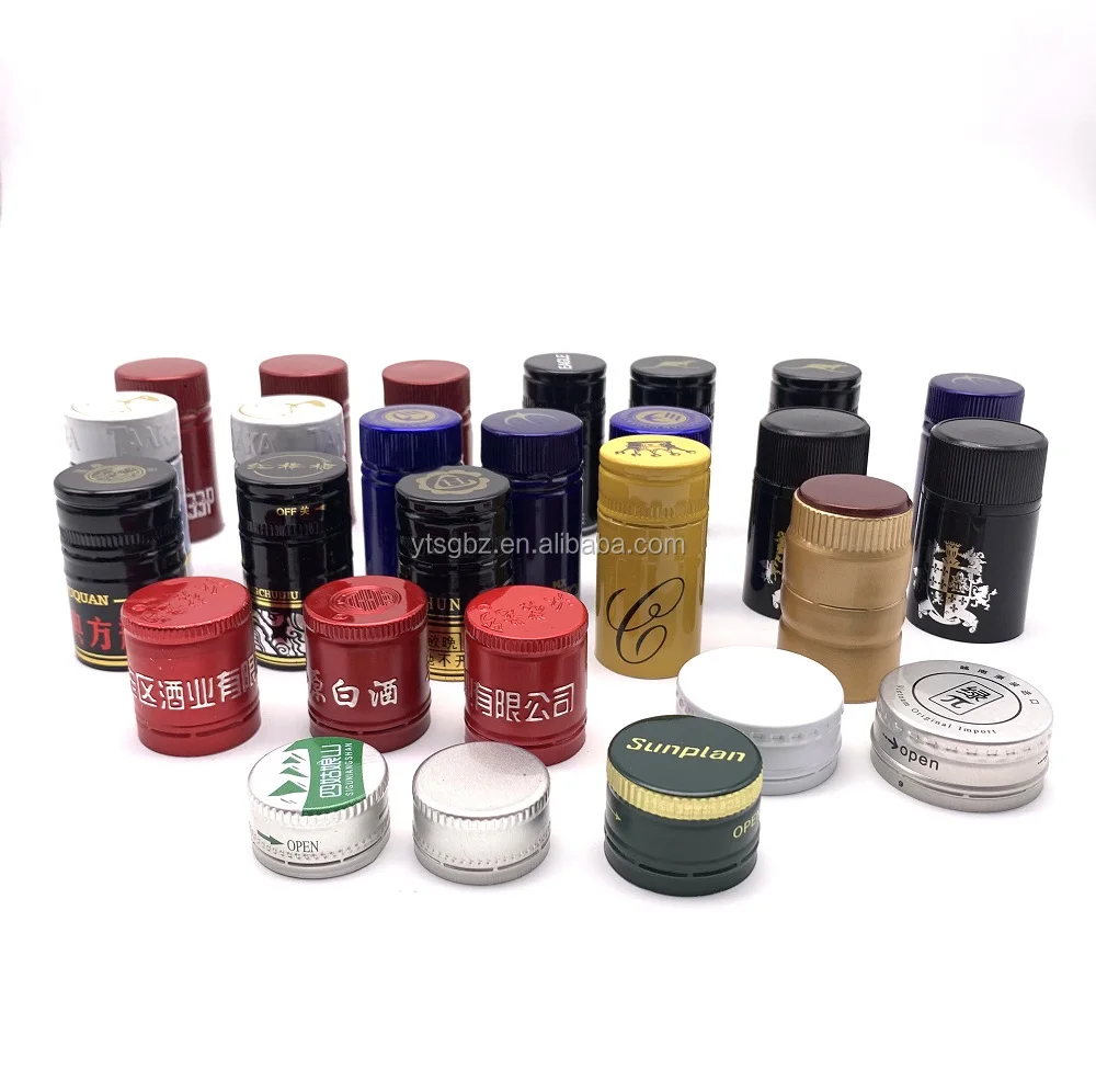 Vodka, Whisky Bottle Cap Plastic Insert - Aluminum Ropp Caps
