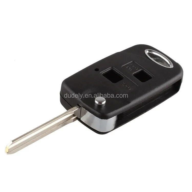 Remote Car Key Shell Case Fob 3 Buttons Folding Flip For Toyota Celica ...