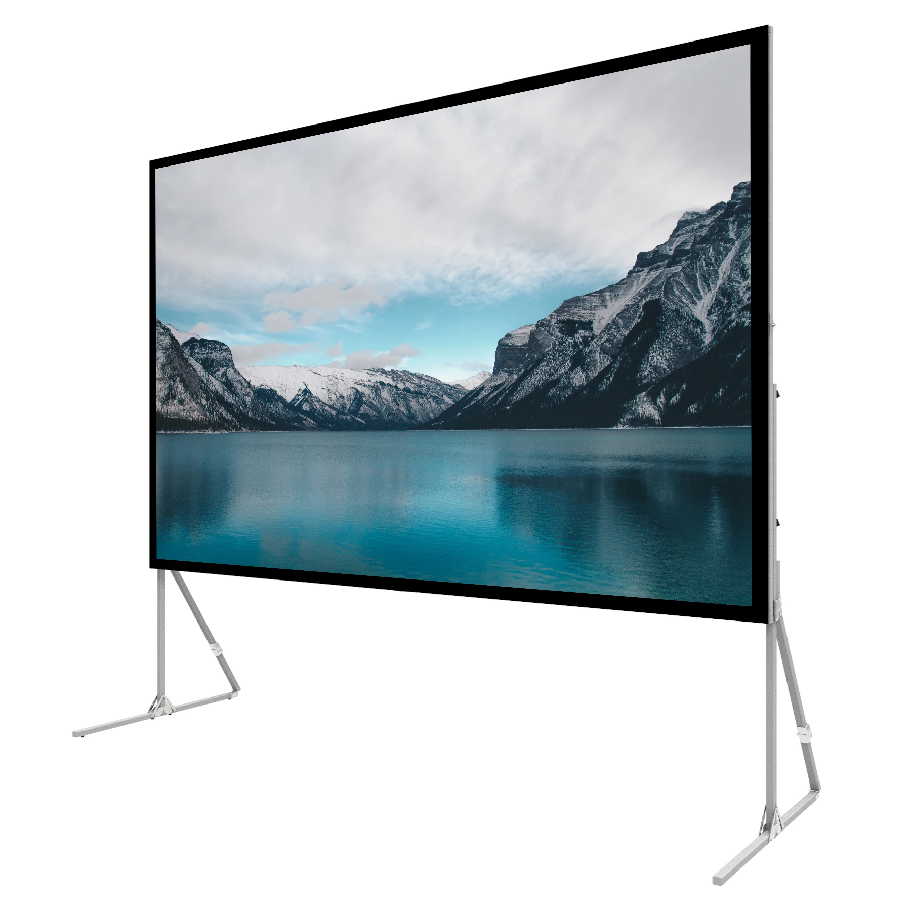 Screenpro 84''-300'' Portable Screen Quick Fold Easy Set Up Projector ...