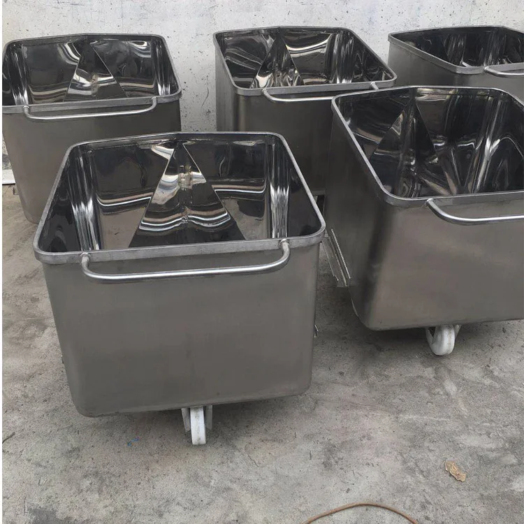 200L Stainless Steel Meat Trolley for Food Industry