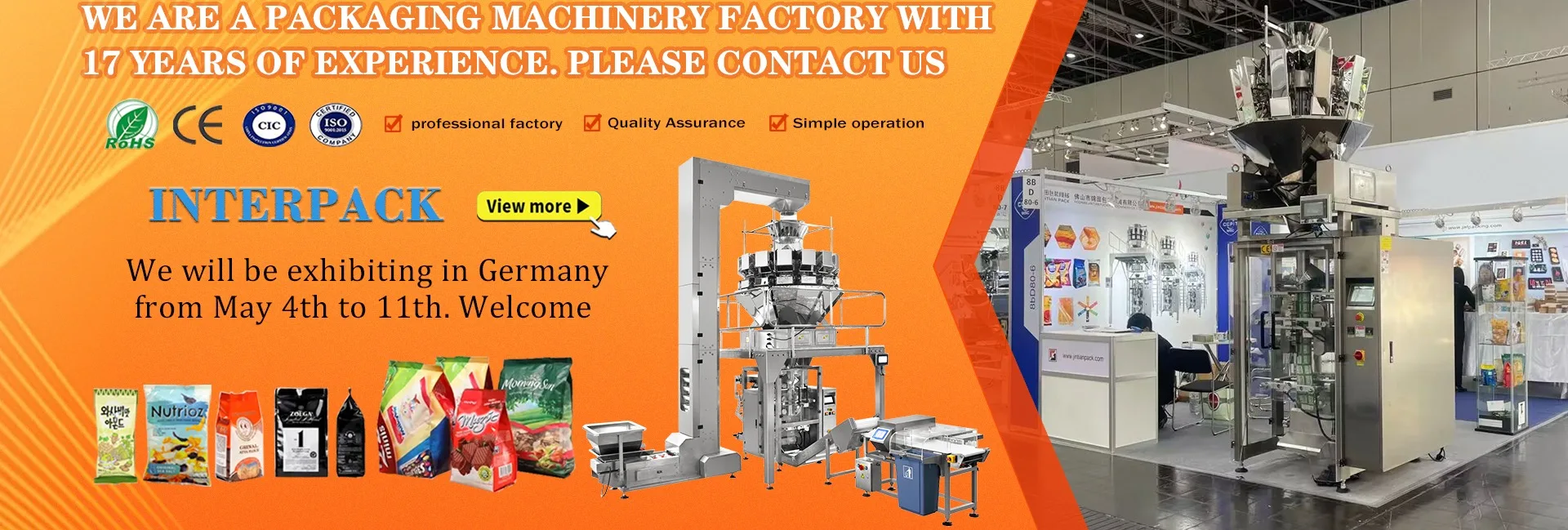 Foshan Jintian Packing Machinery Co., Ltd.