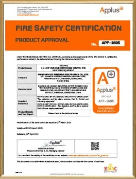 SHENZHEN HTI SANJIANG ELECTRONICS CO., LTD. - Fire alarm, Control panel