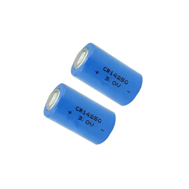 Cheap Cr14250 3v 600mah Limno2 Cylindrical Battery Lithium Battery ...