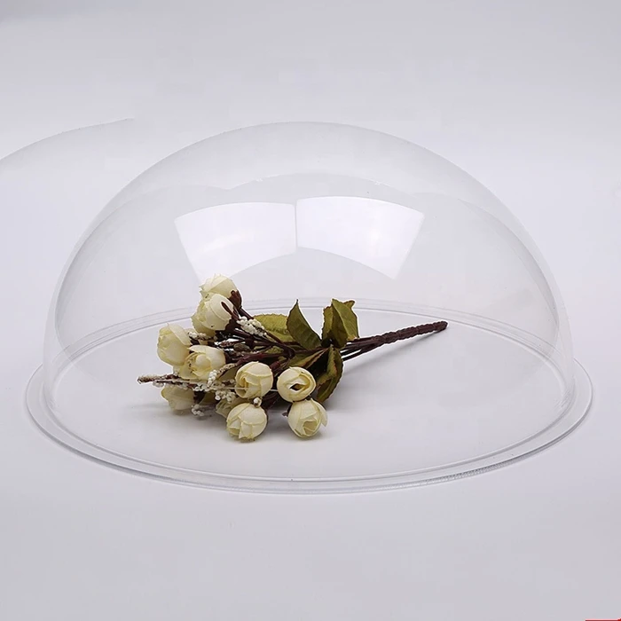 Transparent Acrylic Hemisphere Half Sphere Half Ball Clear Plastic ...