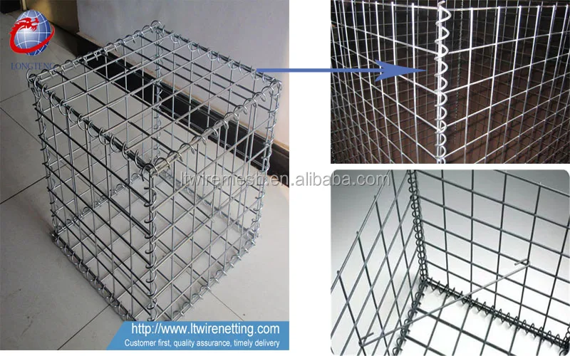 1x1x1 316/304 Stainless Steel Galvanized Welded Gabion Box Mesh Used ...