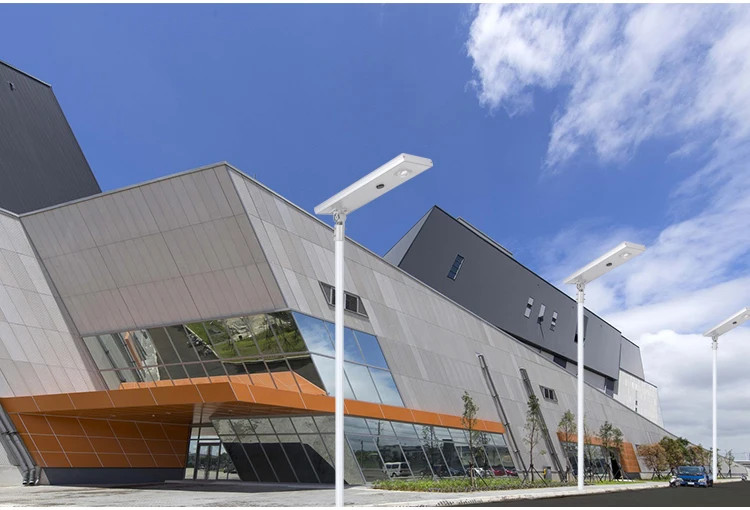 Microwave Motion Sensor Outdoor Waterproof Integrated All In One Solar ...