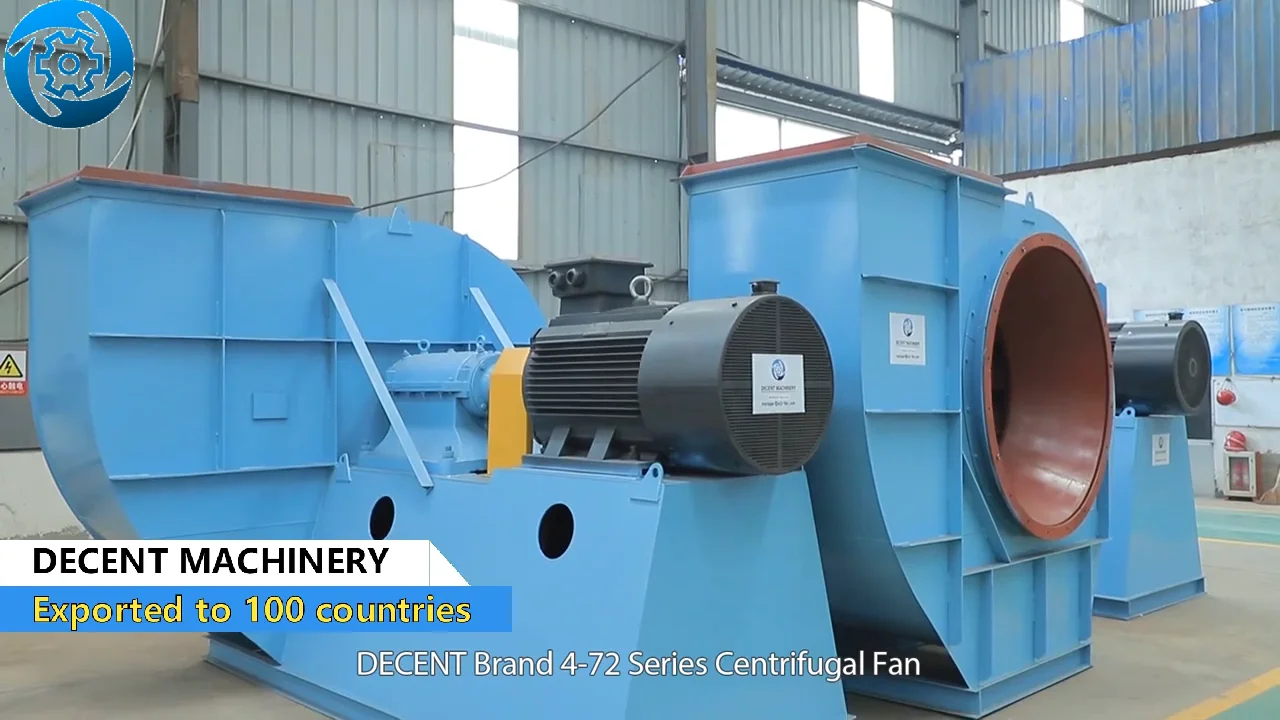 Variable Speed Induced Draft Draught Industrial Boiler Axial Fan 1000 ...