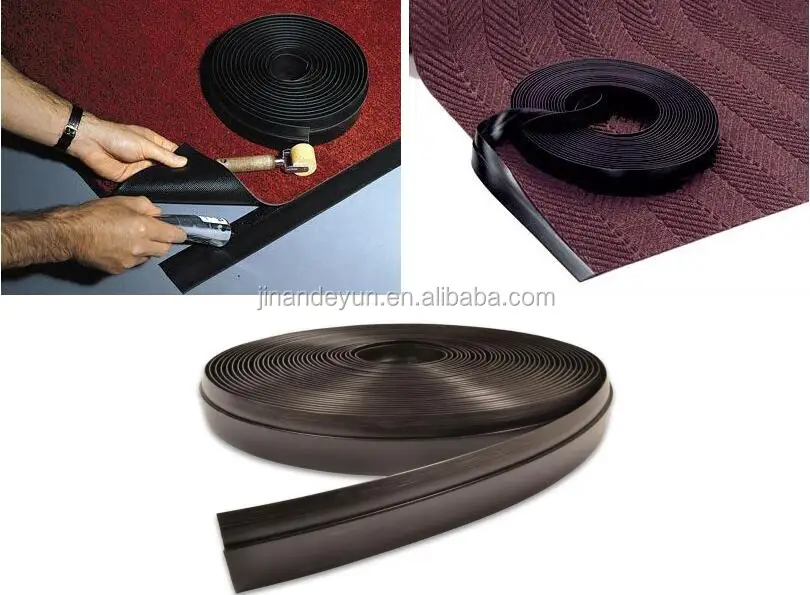 Beveled Nosing Border Carpet Smooth Edge for PVC Mat Border