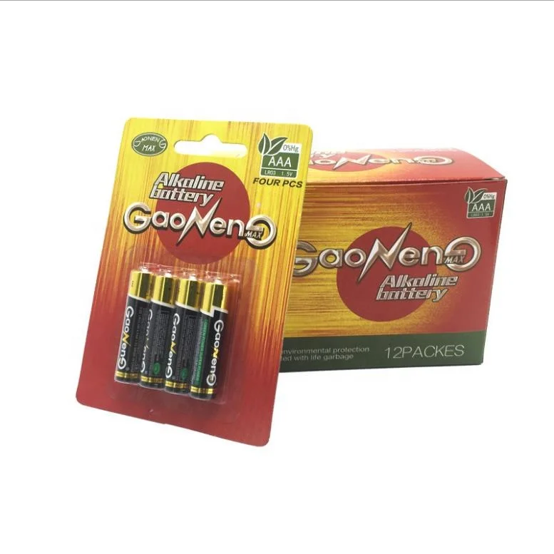 Super Quality No.7 LR03 AM-4 AAA Battery - Alkaline Power