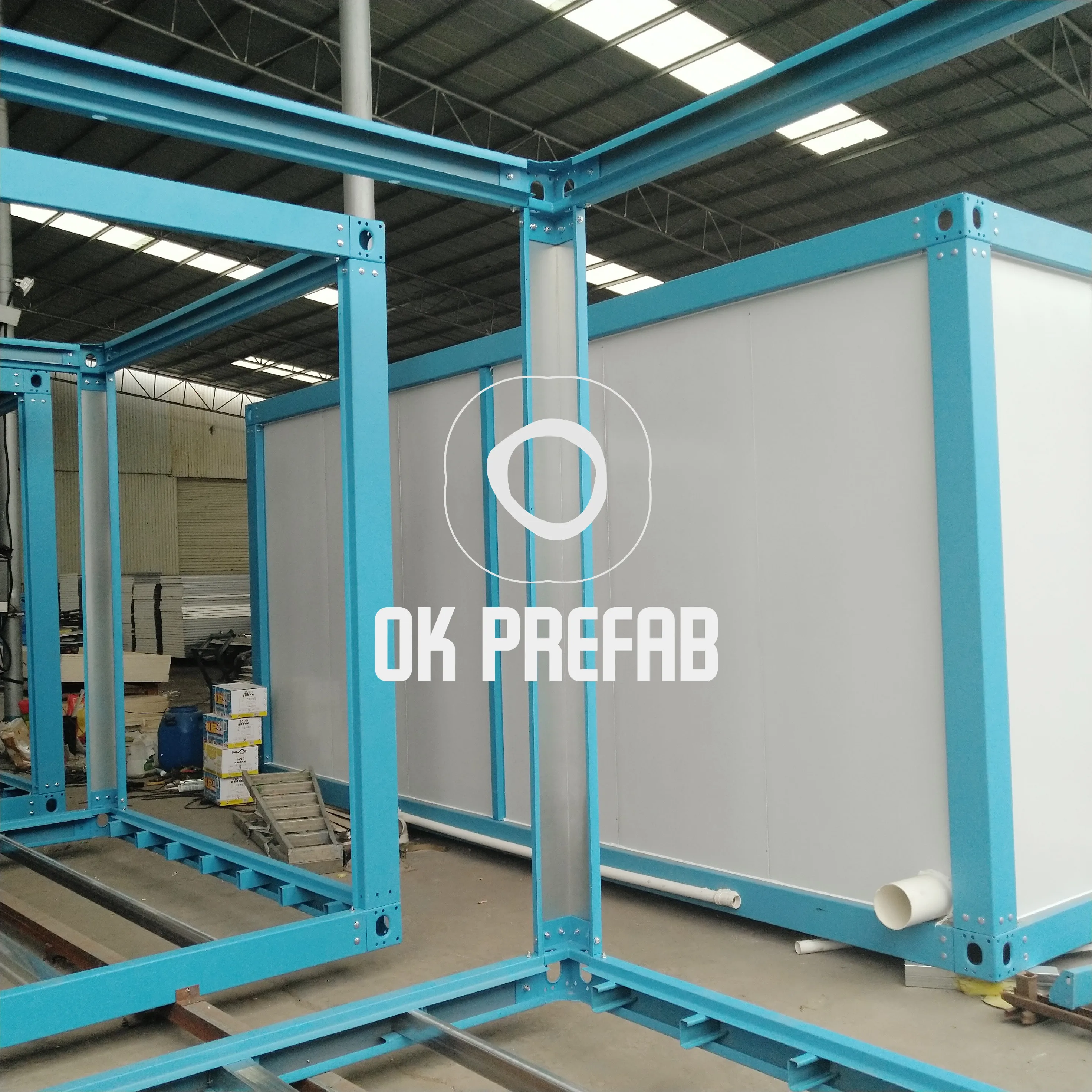 Iso 20ft 40ft Mobile Prefab Modular Open Overheight Shipping Flat Pack ...