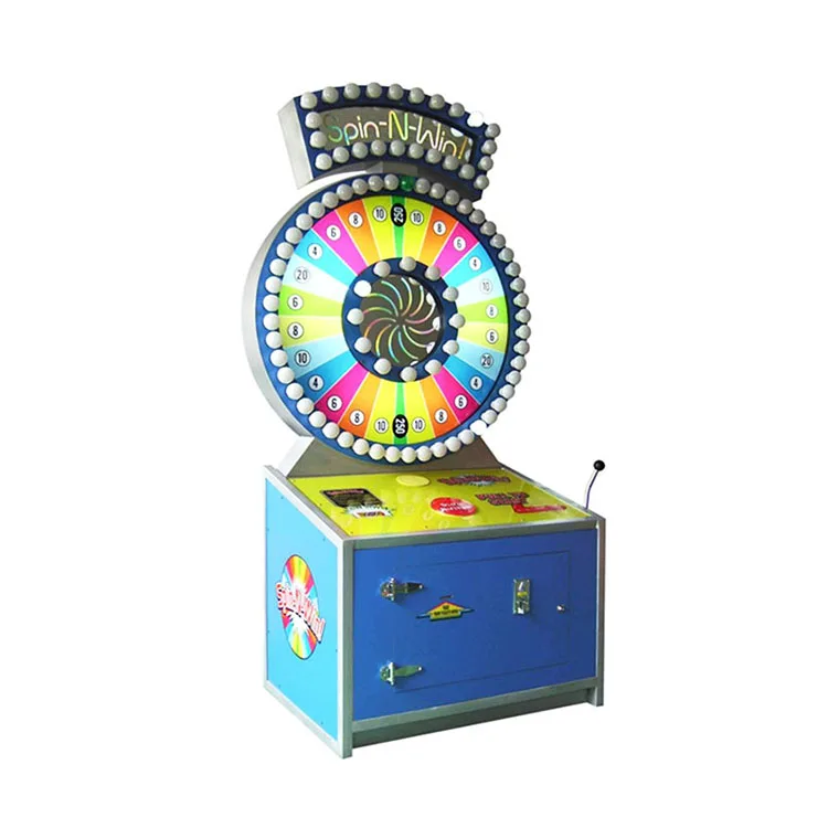 Spin N Win Coin Operated Arcade Game - 1 Year Warranty