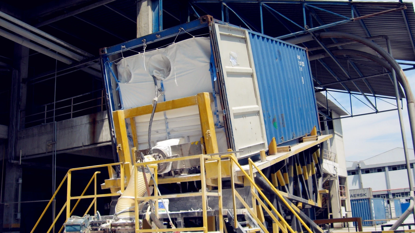 Pe Dry Sea Bulk Container Liner Bag For Chemical Powder Mining Granular ...