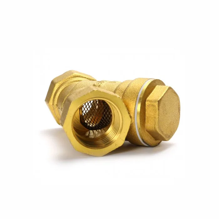 Y Type Cw617n Brass Strainer Filter Ball Valve Dn15 Pn16 Bspp Female Thread 3 Way Valve - Buy ...