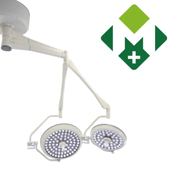 Hospital Double Head Led Ceiling Surgical Lamp Operating Light For ...