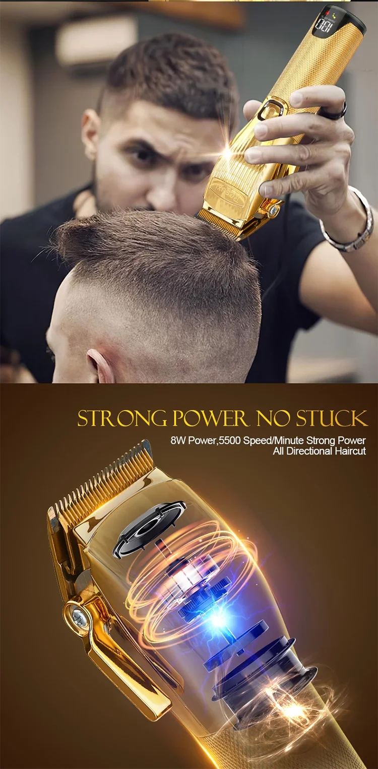 New Design Hair Trimmer Pro Gold Fx Hair Cut Machine Professional ...