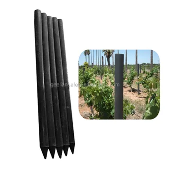 Cheap Solid Recycle Plastic Fence Posts Round 30mm Fence Post Recycled ...