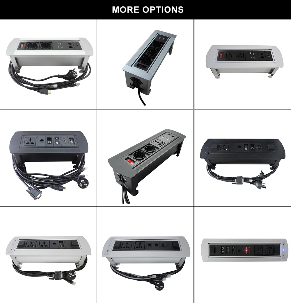 Motorized Automatic Flipping Socket Box For Conference Table Conference ...