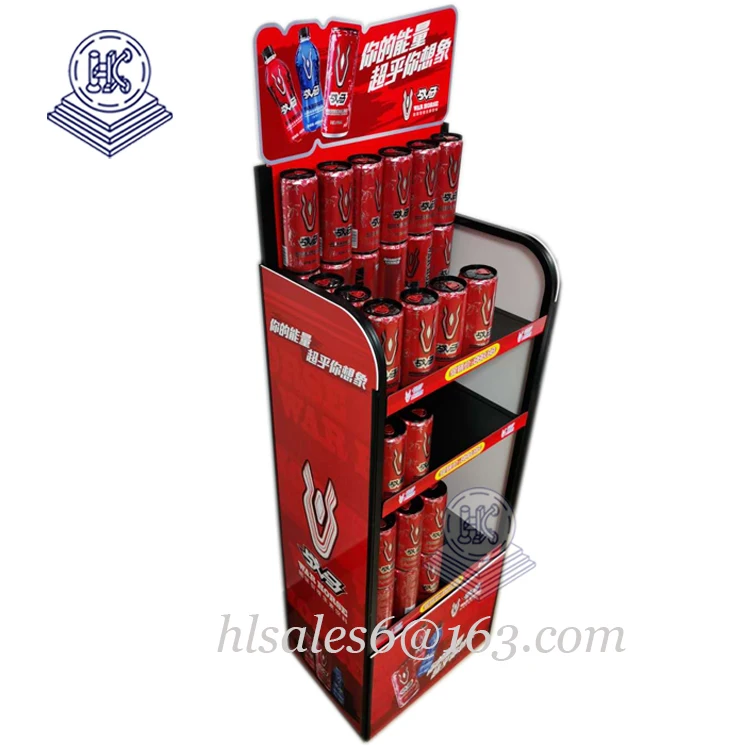 Metal Food Shelf Merchandiser Jams Bottle Liquor Energy Drink Can ...