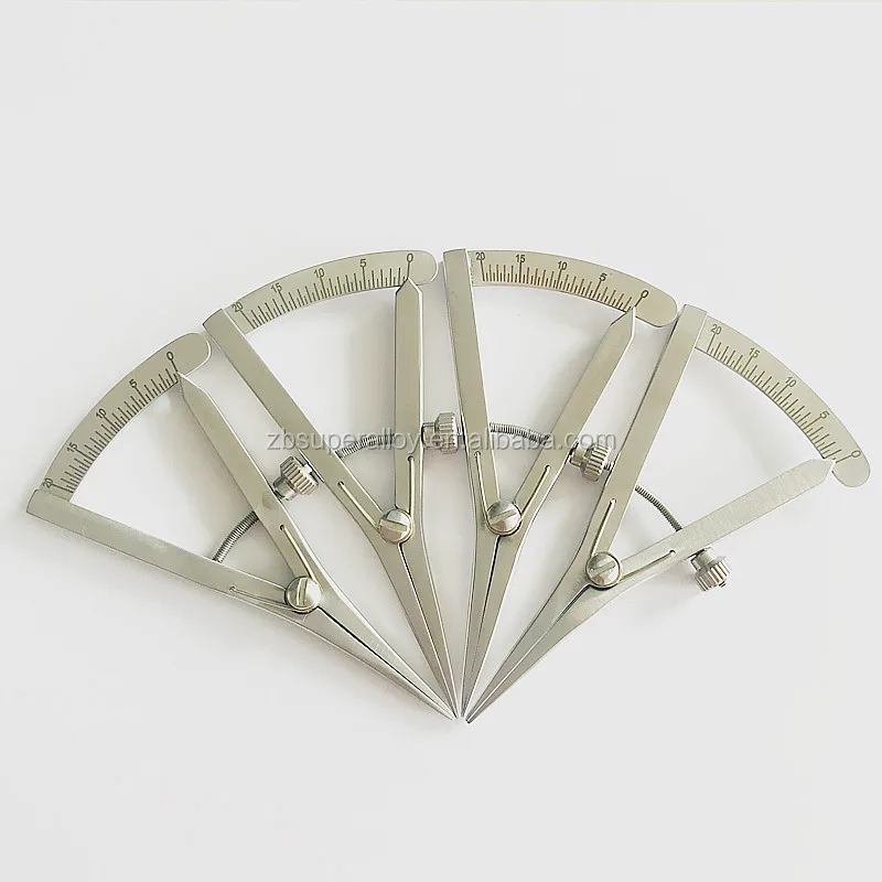 Ophthalmic Eye Surgical Instruments 8.5cm Eye Gauge Castroviejo Caliper ...