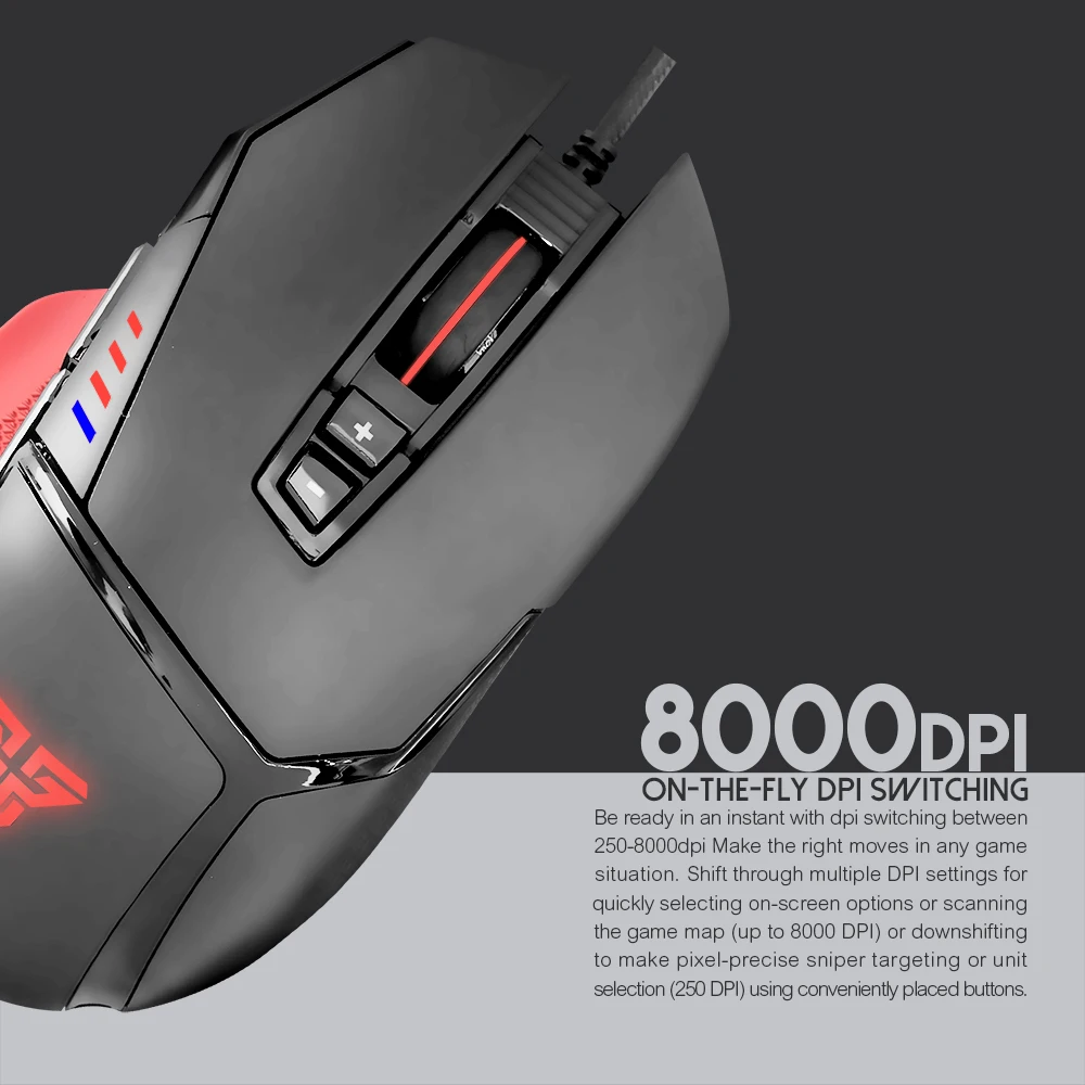 Fantech X11 Daredevil Pro-gaming Wired Mouse Avago Sensor Macro ...