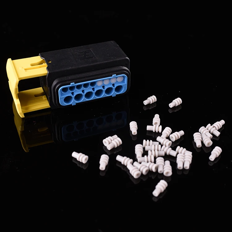 Auto Connector Used 1.4-1.9mm Silicone Rubber Sealed Waterproof Wire ...
