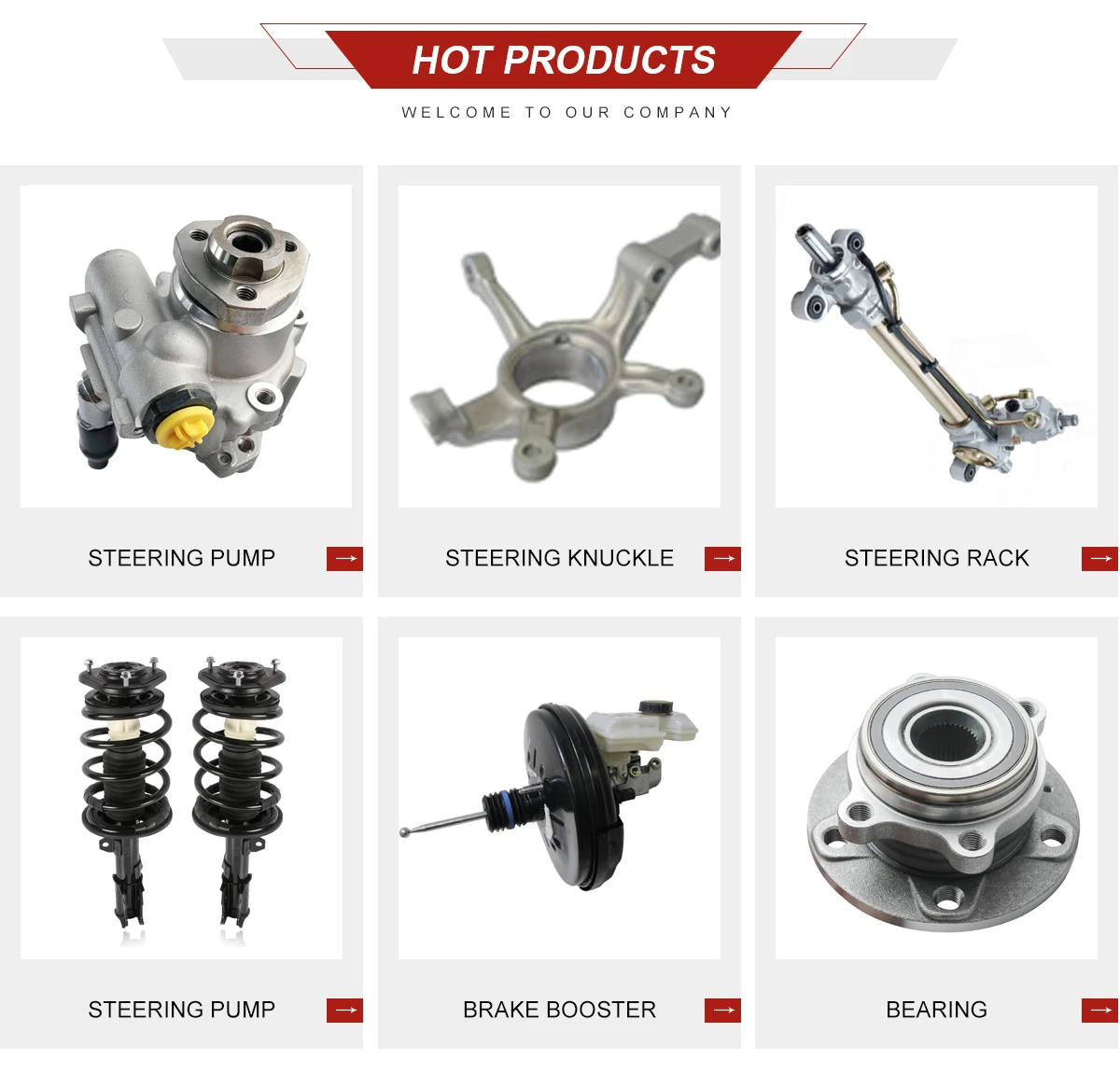 Guangzhou Yitu Auto Parts Co., Ltd. - Steering Sytem, Suspension System