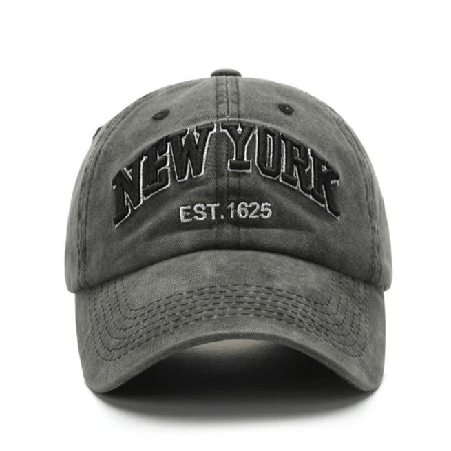 Wholesale Custom Embroidery Logo Cheap Worn-out Distressed Vintage ...