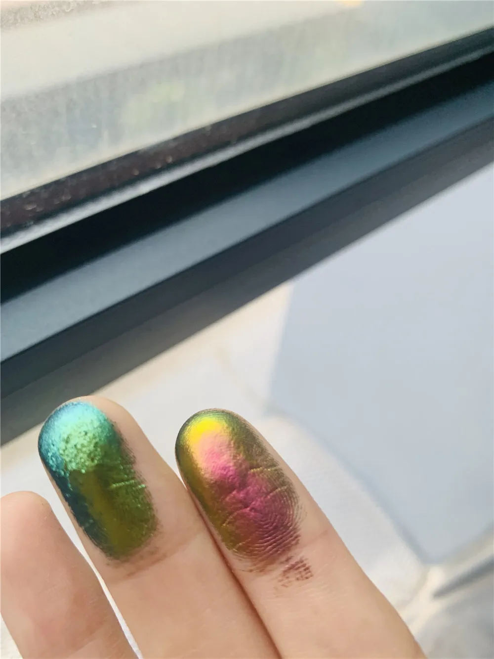 6 Color In Stock Multichrome Pressed Powder Iron Pan Eyeshadow Pigment ...