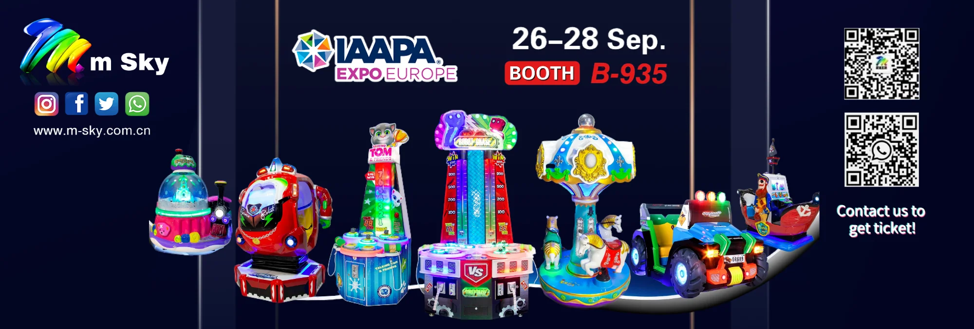 M Sky Co., Ltd. - Kids Game Machine, Kiddie Rides