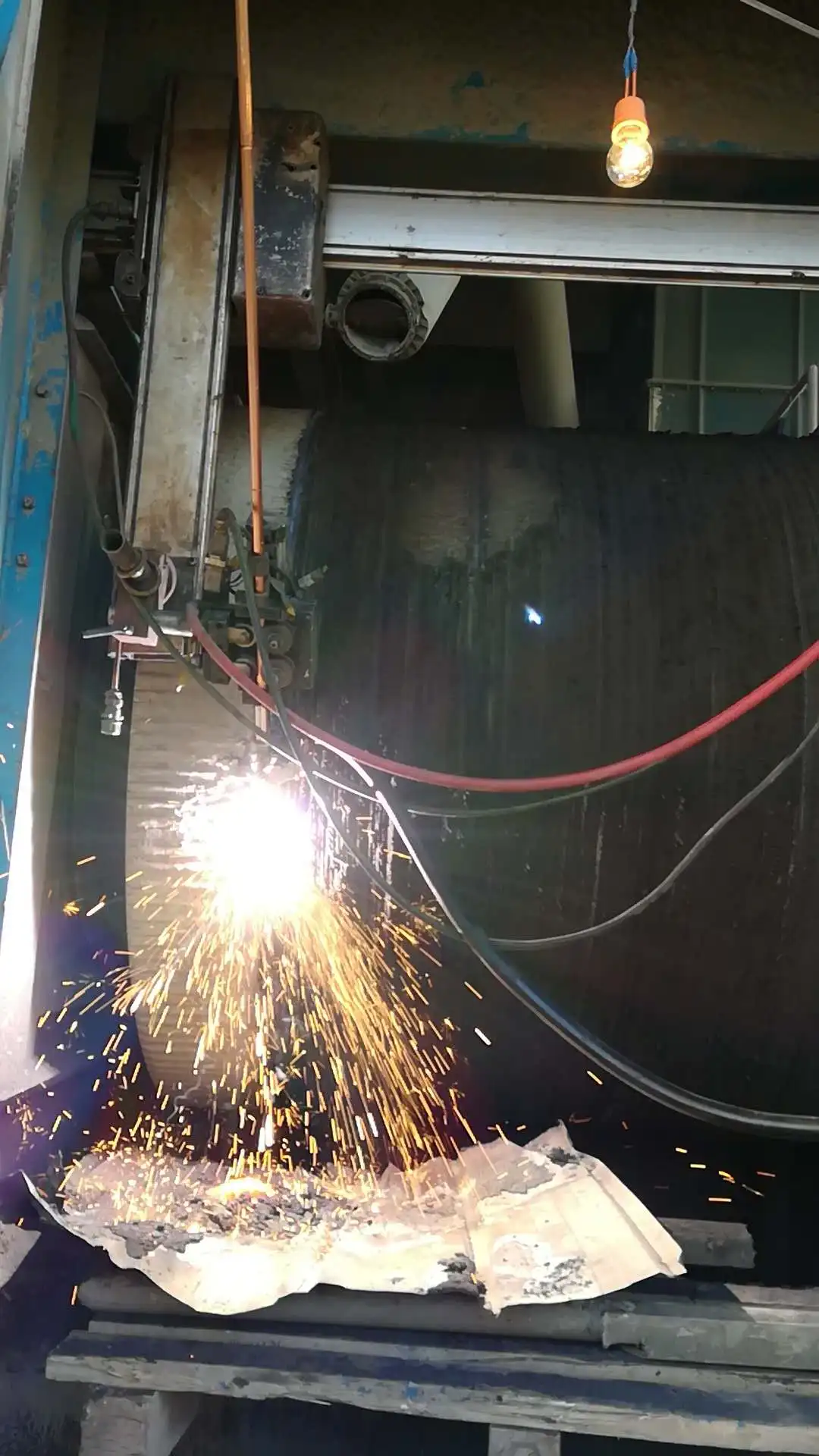 Automatic Welding Seam Gouge And Grind Machine/cnc Buffing Grinding ...