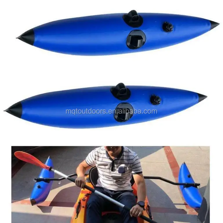 Stabilizer Buoy Inflatable Floating Tube Blue Pvc Inflatable-outriggers ...