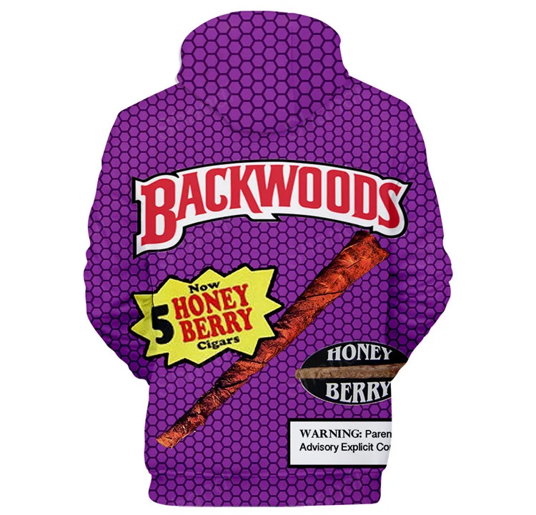 Hoodies Streetwear Backwoods Sweatshirt Men Fashion Autumn Winter Hip ...