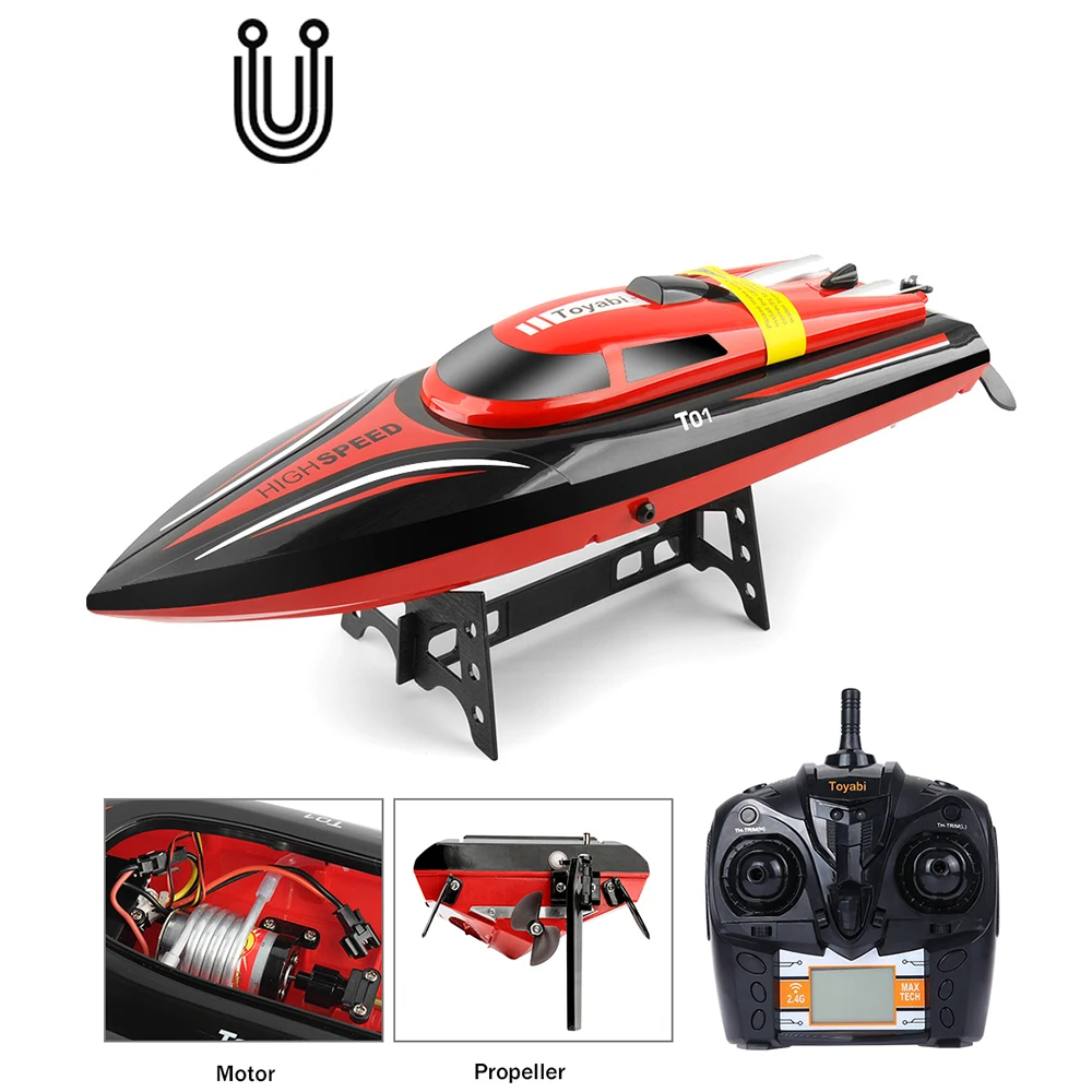 High Speed Electric H101 RC Boat - 2.4G Remote Control Speed Boat for ...