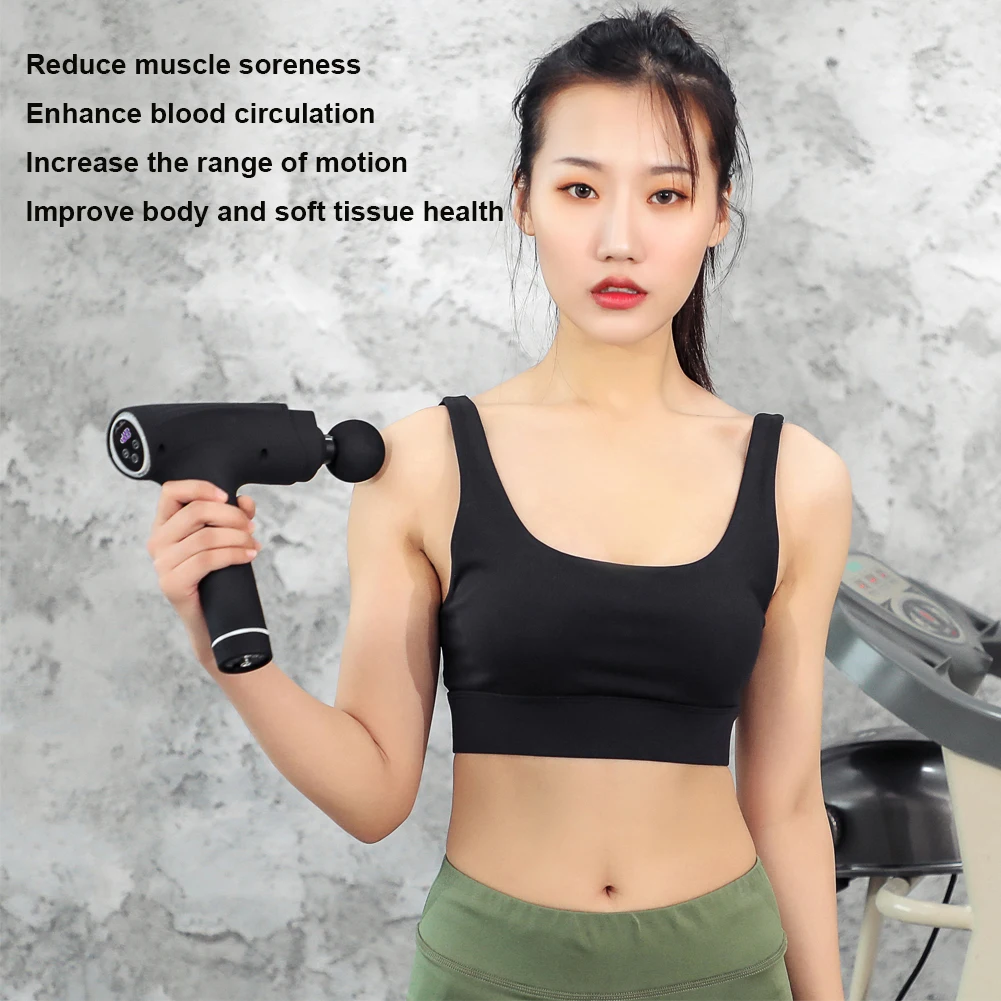 New Product First Mute High Frequency Vibration Body Massage Gun - Buy ...