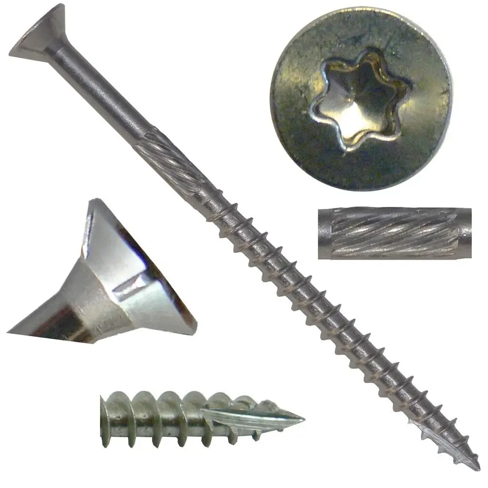 304 Stainless Steel Decking Screws - Durable & Versatile