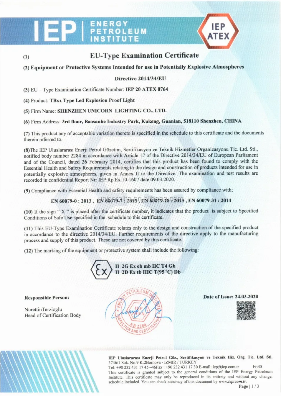 Zone 1 & 2 Atex Explosion-Proof Lights - 50000hrs Lifespan