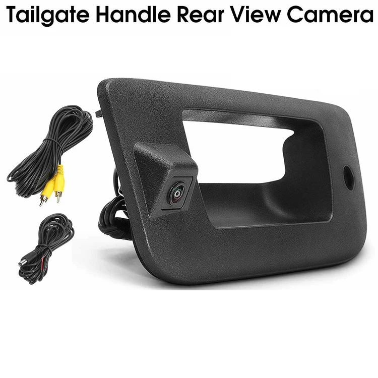 12v 170 Degree Car Black Tailgate Handle Backup Camera For Chevrolet ...