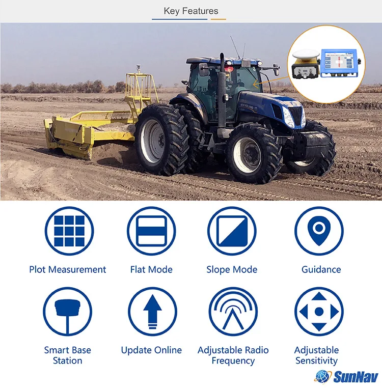 AG700 Precision Agriculture GPS GNSS Land Leveler System