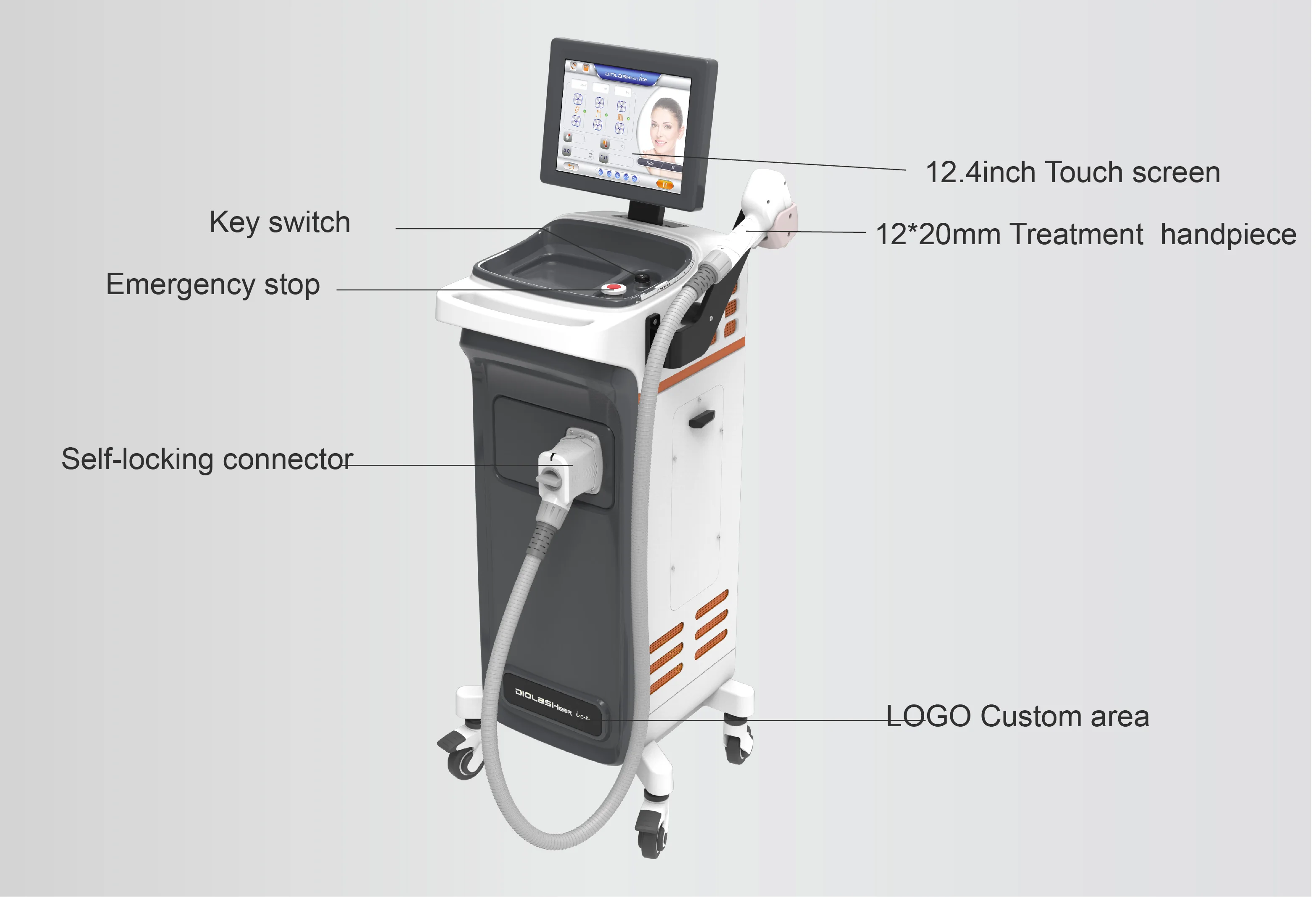 diode laser hair removal machine CE Approved | Nubway