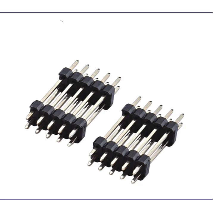 Soulin 1.0mm Pitch 1-50pin Double Row Single/doubled Plastic Straight ...