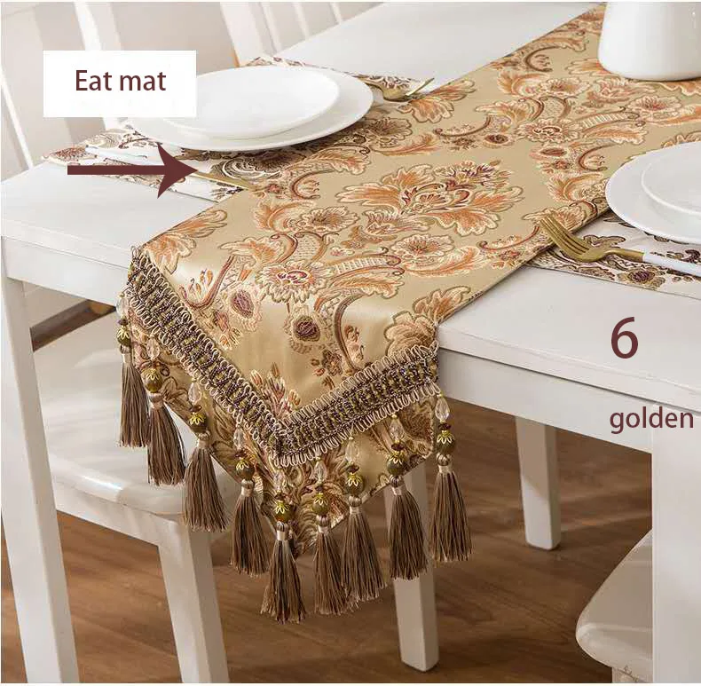 Luxury Party Table Runner Set Beaded Table Runner Machine High Quality ...