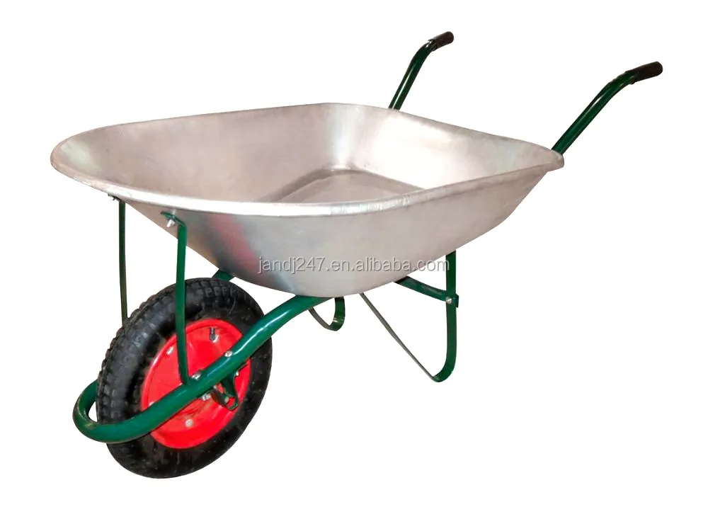 Construction Wheelbarrow Ghana Zimbabwe 85l Wheelbarrows Tyre Trolley ...