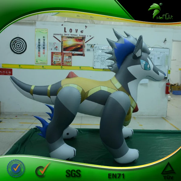 Hongyi New Design Inflatable Wolf Animal Toy - Custom Husky Balloon