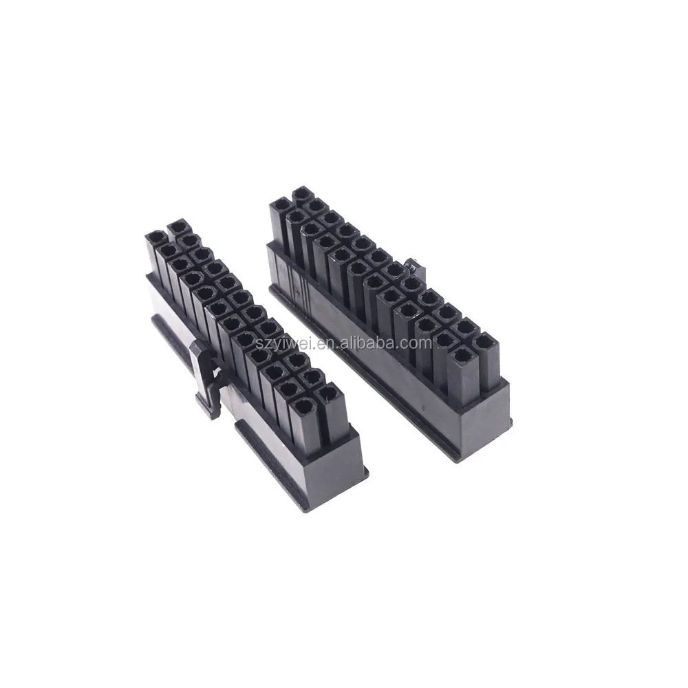 4.20 Mm ATX 24 Pin Receptacle Housing for Mainboard Power
